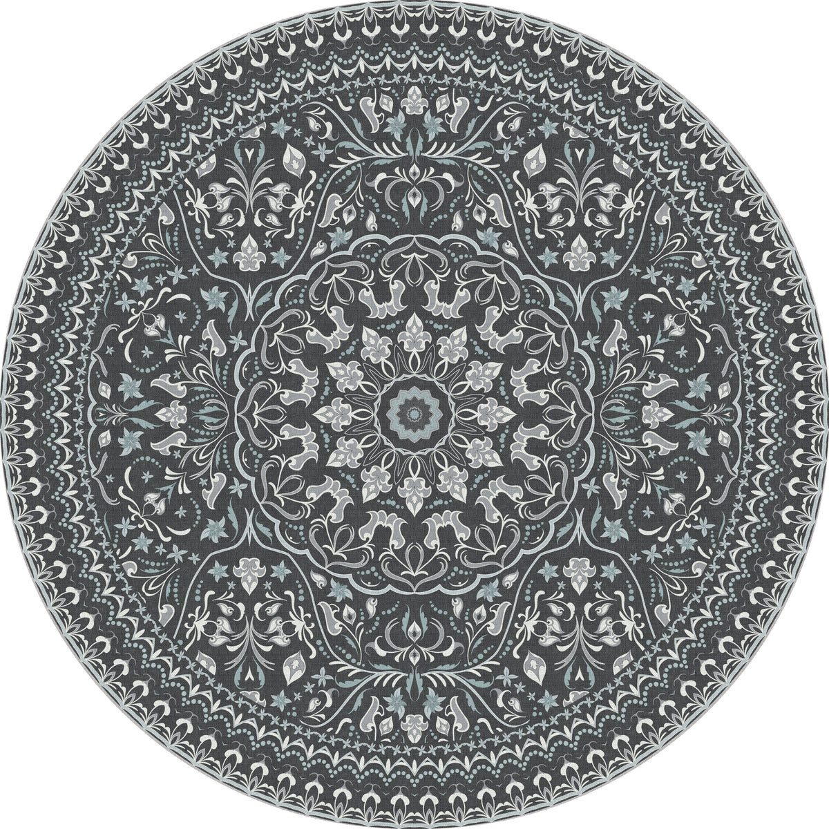 Round Floor Mats