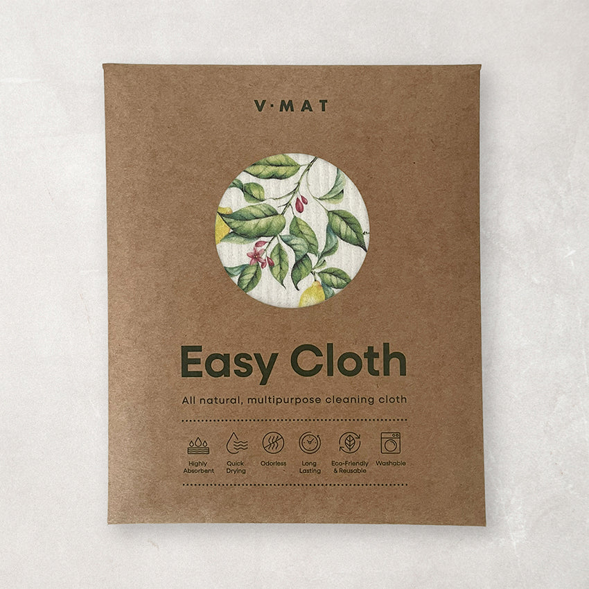 Reusable and Absorbent Swedish Cloth Lemons Easy Cloth